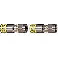 Amazon.com: Klein Tools VDV812-606 F-Connector for RG6/6Q Coaxial Cable ...