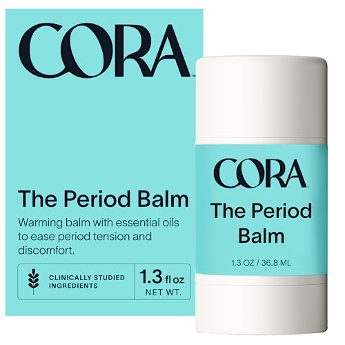 Cora Period Menstrual Cramp Period Balm - Soothe Cramps for up to 8 ...