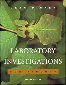 Amazon.com: Laboratory Investigations for Biology: 9780805367898 ...