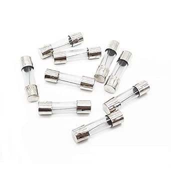 10Pcs 8A Slow Blow Fuse 8 Amp Time Delay Fuse T8AL250V T8AL 250V Glass ...