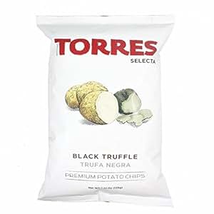 Amazon.com: Torres Selecta Black Truffle Potato Chips (Pack of 6): Beauty