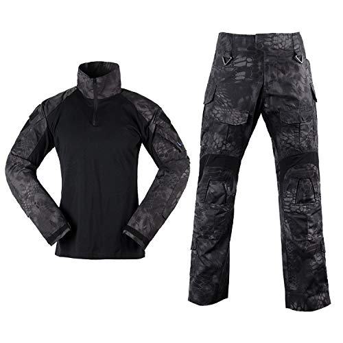 SINAIRSOFT Men G3 Assault Combat Uniform Set Camouflage Tactical Shirt ...