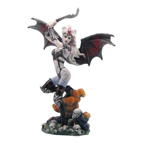 10.75 inch Gothic Figure Bat Wing Woman Collectible Story Gifts on ...