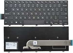 wangpeng® New Black US Keyboard Without Backlit for Dell Latitude 3450 ...
