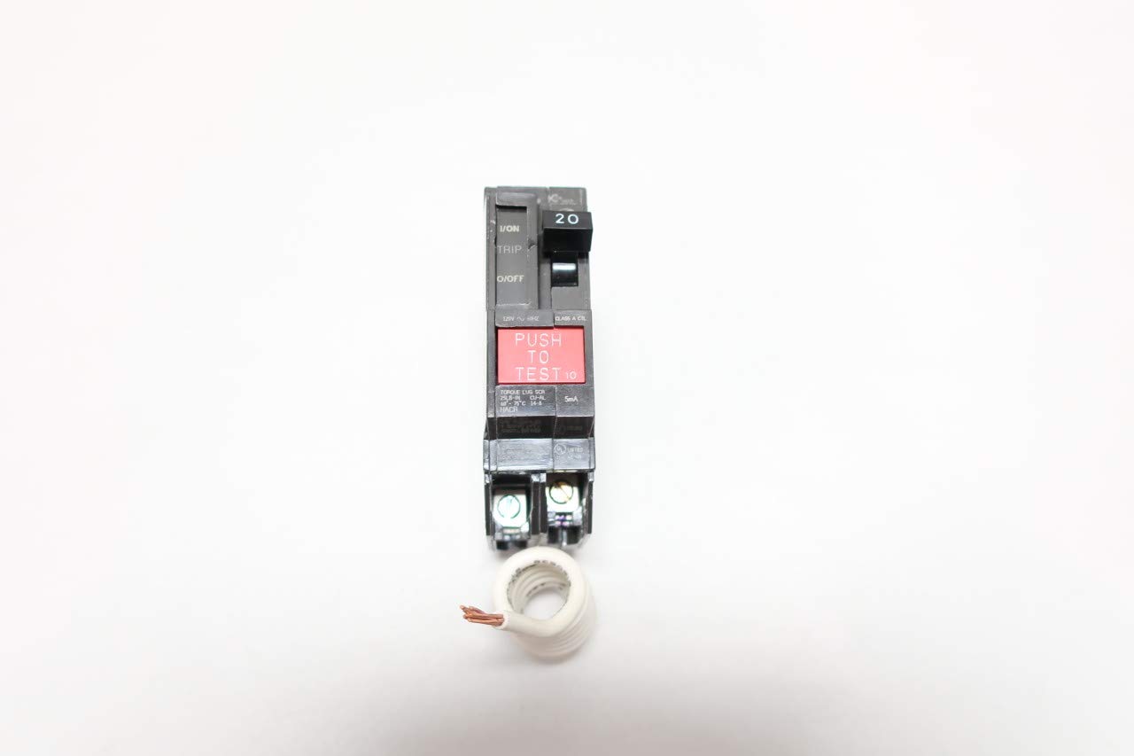 GE THQB1120-GFCI Molded CASE Circuit Breaker 1P 20A 120V-AC: Amazon.com ...