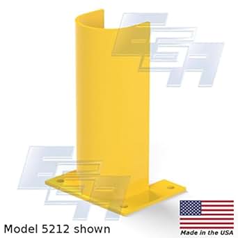 EGA - 12" Tall Post Protector [Qty 10]- Pallet Racking Leg Protection ...