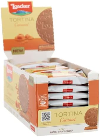 Loacker Tortina Caramel Milk Chocolate, 21 g x 24 Packs price in Saudi ...