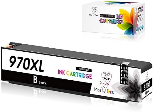 سعر Miss Deer 970XL Black Compatible Ink Cartridge Replacement for HP ...