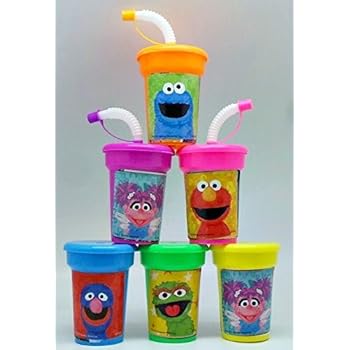 Amazon.com: Little Kids Sesame Street 4-Ounce Bubbles Party Toy with ...