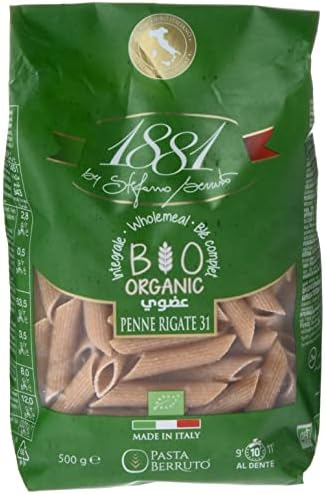 1881 Organic Wholemeal Penne Rigate31 Pasta 500g price in Saudi Arabia ...