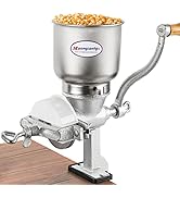 Amazon.com: Moongiantgo Corn Grinder Mill Cast Iron Manual Grain Mill ...