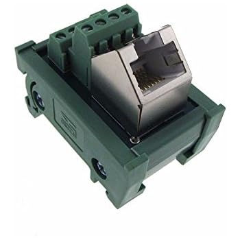 Amazon.com: RJ45 Ethernet Connector Breakout Board Module 45D Screw ...