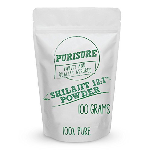 Purisure Shilajit Supplement Powder, 100g, Shilajit Pure Himalayan ...