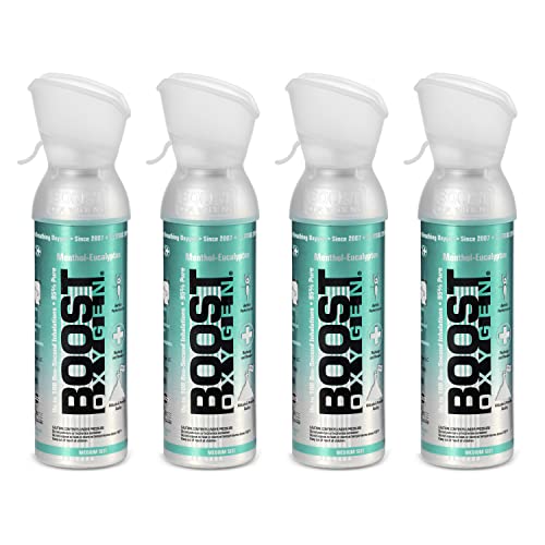 Boost Oxygen Medium Menthol-Eucalyptus 5 Liter Canister | All-Natural ...
