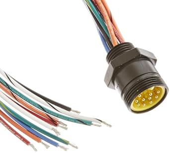 Brad 3R1006A20A120 Mini-Change C-Size Receptacle with Lead, Male ...