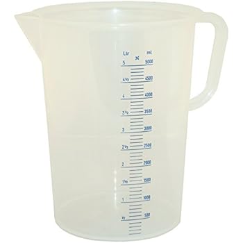 Amazon.com: Bon 22-369 5-Liter Plastic Measuring Pitcher: Home Improvement