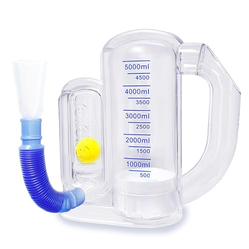 Incentive Spirometer Adult, Breathing Exercise Device for Lungs, Deep ...