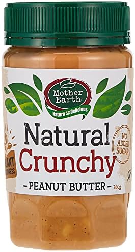 Mother Earth Peanut Butter Crunchy Natural - 380G price in UAE | Amazon ...