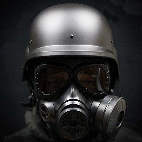 VILONG M04 Airsoft Tactical Protective Mask, Full Face Eye Protection ...