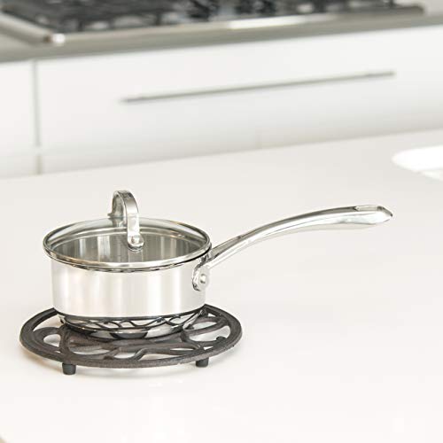 gasaré, Cast Iron Trivet for Hot Dishes, Octopus Design, Legs with ...