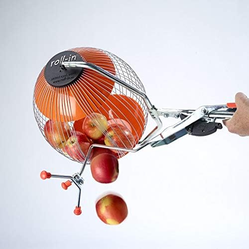 Apple picker and picker upper tool for windfall apples with unique ...