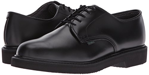 Bates Mens 56 Lites Black Leather Postal Approved Uniform Oxford Shoes ...