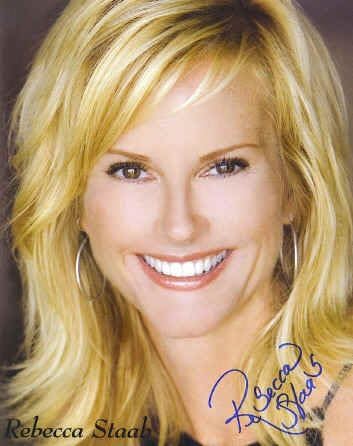 Rebecca Staab - Autographed 8x10 Photo at Amazon's Entertainment ...