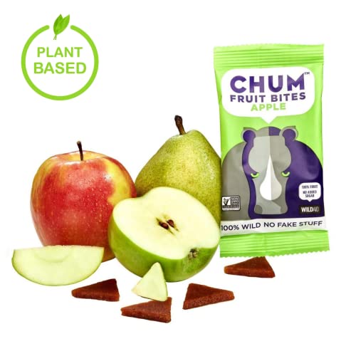 Chum Fruit Bites | Apple | 12 Pack | 100% Fruit | No Added Sugar ...