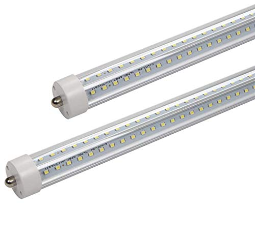LED Tube Light, 1.5m 5ft 45W Integrated LED Tubes, Plug and Play ...