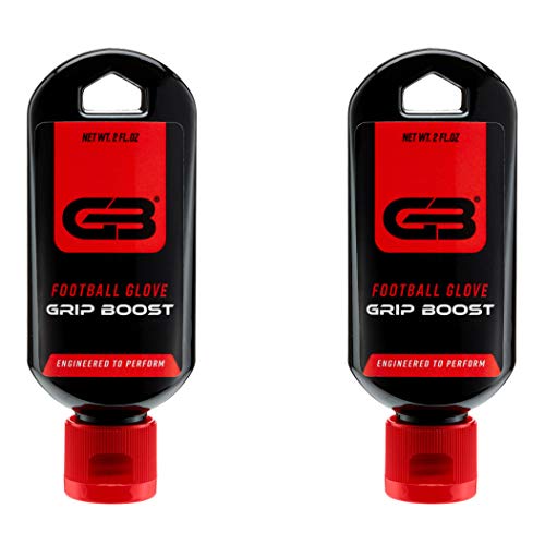 Grip Boost Football Glove Grip Gel Double Pack - Two Count of 2 oz ...