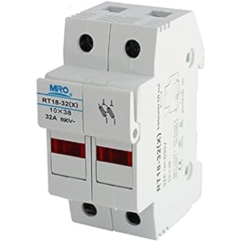 Miro RT18-32(X) Cylindrical Fuse Holders 1038 32Amp 690VAC 2 Pole ...