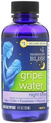 Mommy's Bliss, Night Time, Gripe Water, 1 Month+, 4 fl oz (120 ml ...