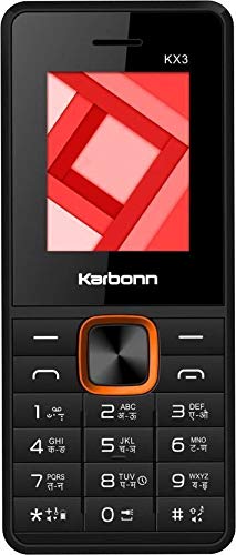 Karbonn KX3 1.8 inch Display Feature Phone with Bluetooth,Dual Sim, 0.3 ...