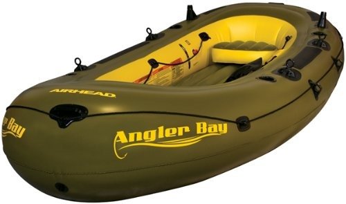 AIRHEAD AHIBF-06 Angler Bay 6 Person Inflatable Boat - MasterBasser