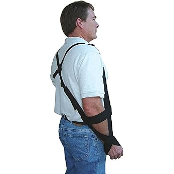 Amazon.com: Shoulder Brace Support Arm Sling for Stroke Hemiplegia ...