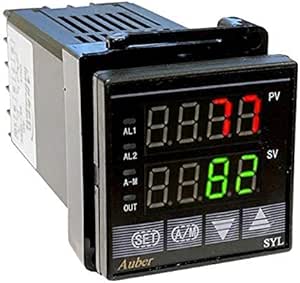Amazon.com: AUBER PID Temperature Controller,W/ 30 RAMP/SOAK,SSR Output ...