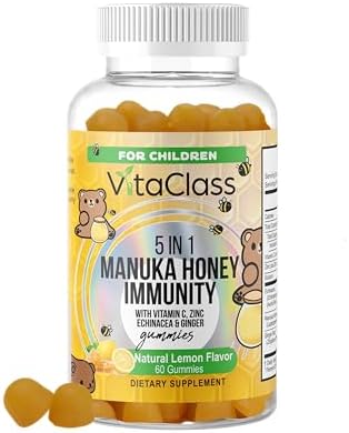 VitaClass 5 In 1 Manuka Honey Immunity Gummy for Childrens, 60 Gummies price in UAE | Amazon UAE ...