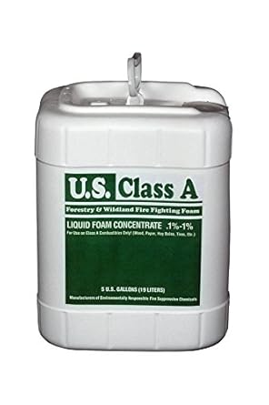 First Strike Class A Synthetic Firefighting Foam Concentrate - 5 Gallon ...