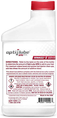 Opti-Lube XPD Formula Diesel Fuel Additive: 5 Gallon Pail with ...