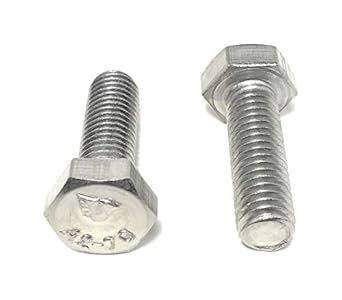 Amazon.com: M8-1.25 X 25 Hex Head Cap Screw Hex Bolts DIN933 (M8x25 ...