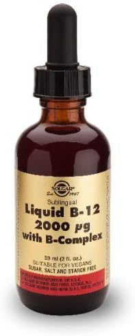 Solgar-Liquid B12 2000ug with B-Complex (2fl) 59ml – BigaMart