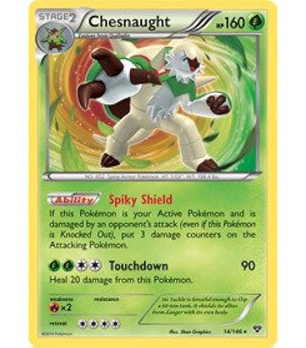 Quilladin Xy Breakthrough 10 Pokemon Card Quilladin XY BREAKthrough