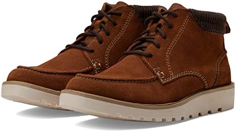 Clarks Men's Barnes Mid Oxford Boot, Cola Suede, 11 price in Saudi ...
