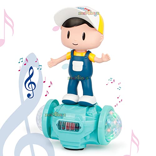 Zest 4 Toyz Musical Toy Battery Operated 360 Degree Rotating Musical ...