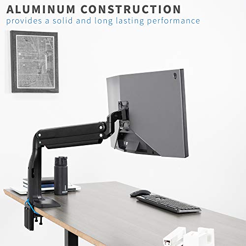 VIVO Aluminum Ultrawide Monitor Stand, Classic + USB, Fits up to 49 ...