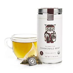 Amazon.com : Whidbey - Chamomile Mint Tea Bags - Premium Certified ...
