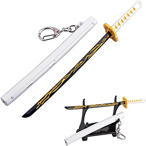 Demon Slayer Sword Mini Katana Keychains Kimetsu No Yaiba Keychains ...