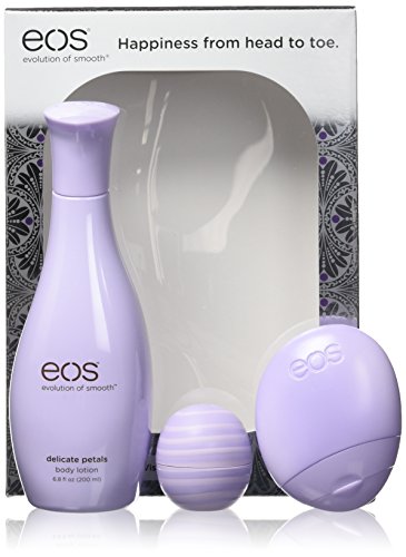 Eos Evolution of Smooth Delicate Petals Body Lotion 3-Piece Gift Set in ...