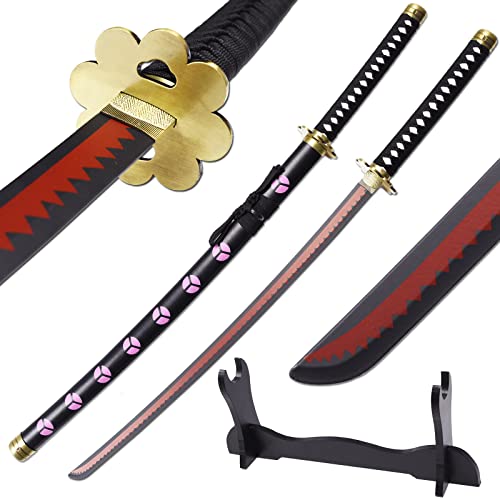 Douzoni Japanese Anime Cosplay Sword,Roronoa Zoro Swords Real, Steel ...