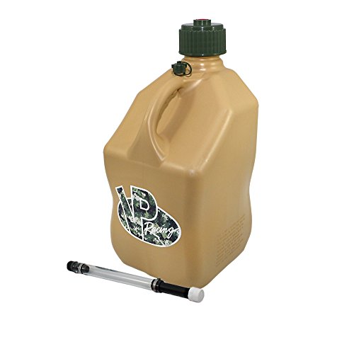 Buy VP Racing Fuels 5 Gallon Square Tan Racing Utility Jug, 1 Tan Jug ...